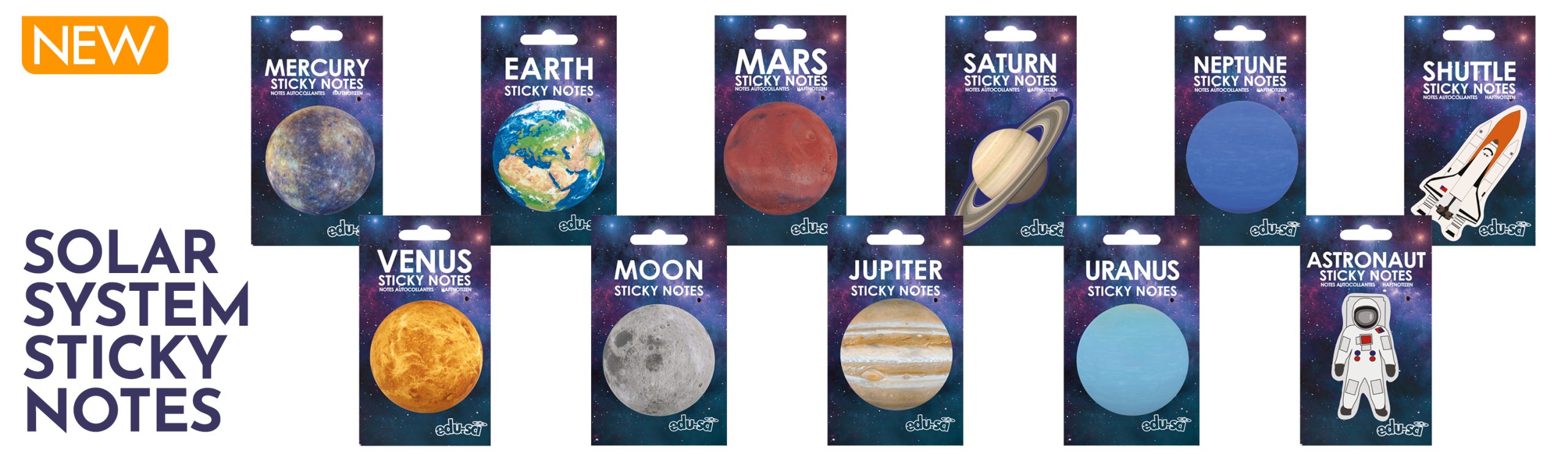 2022 Banner Sticky Notes Edu Sci